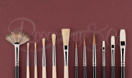 RUTH FITTON BRUSH SET